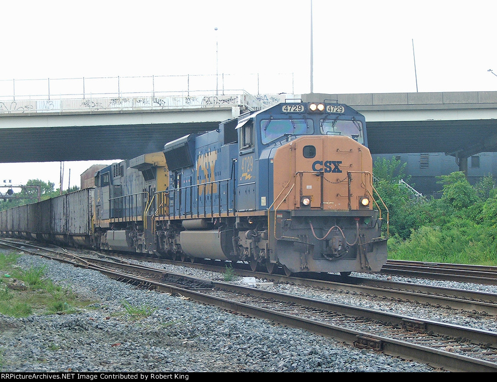 CSX 4729 EB Coal